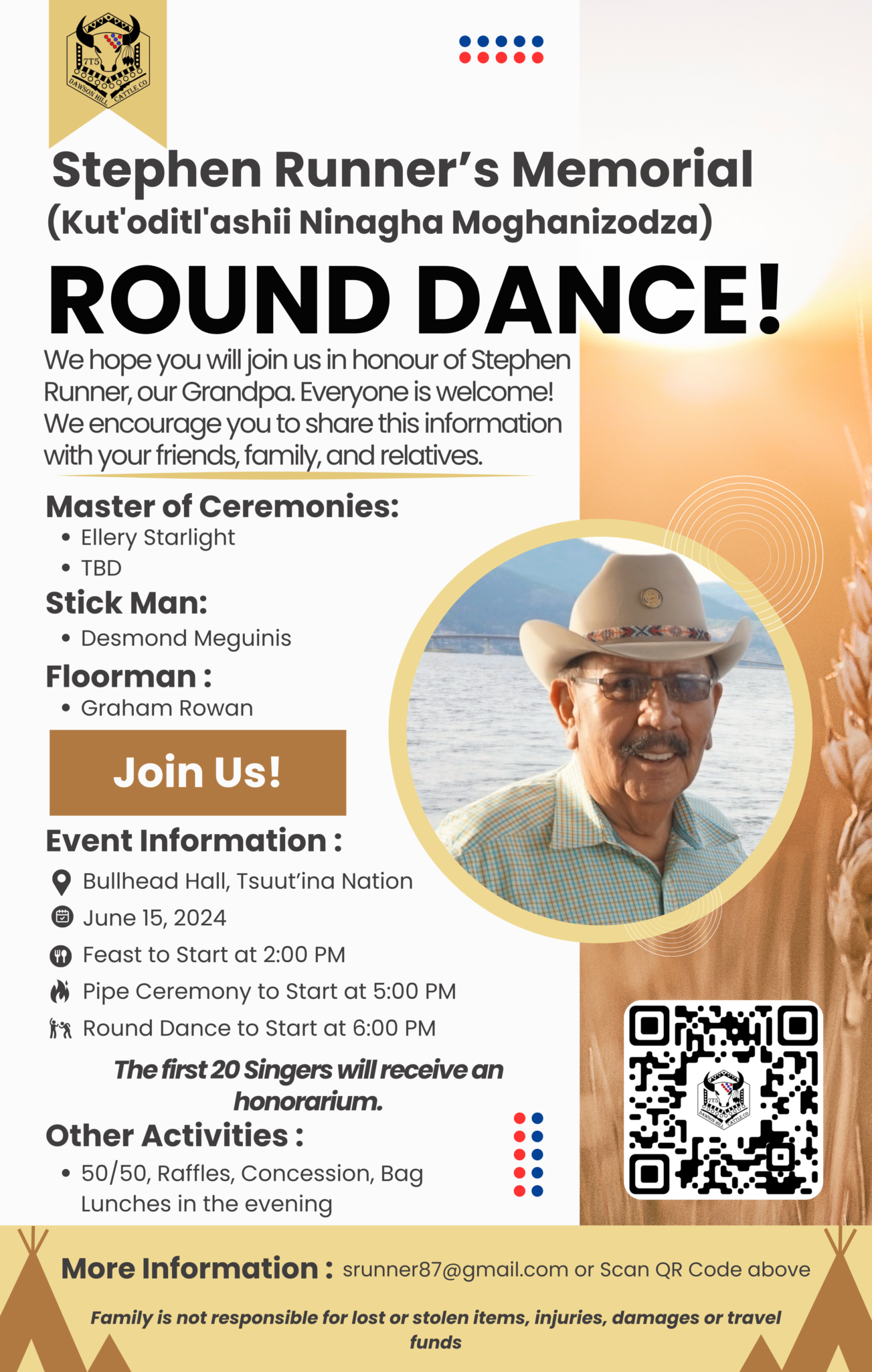 Stephen Runner Memorial Round Dance | Tsuut'ina Stephen Runner Memorial Round Dance | Tsuut'ina