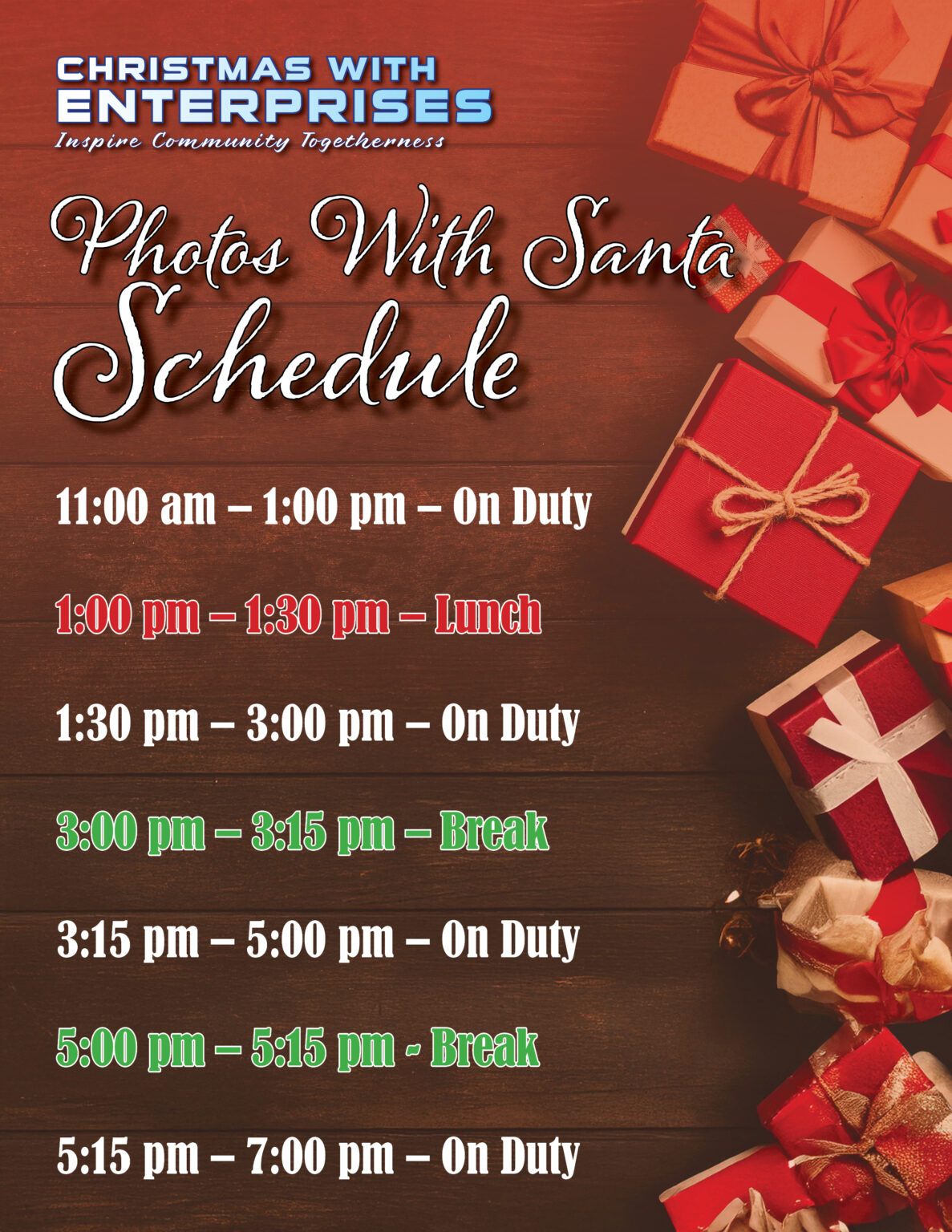 Christmas with Tsuut’ina Nation Enterprises - Photos with Santa ...
