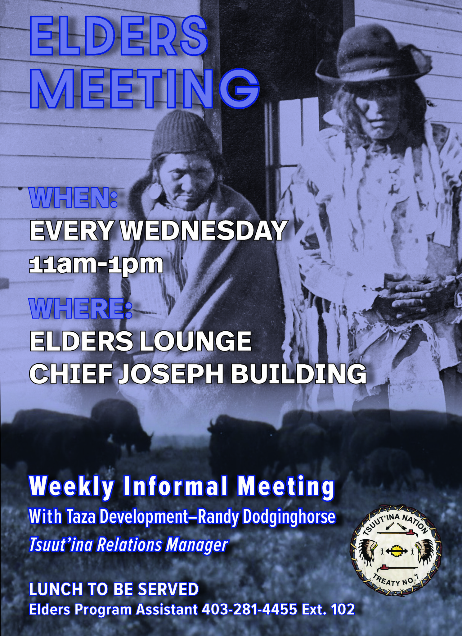 Weekly Elders Meeting | Tsuut’ina