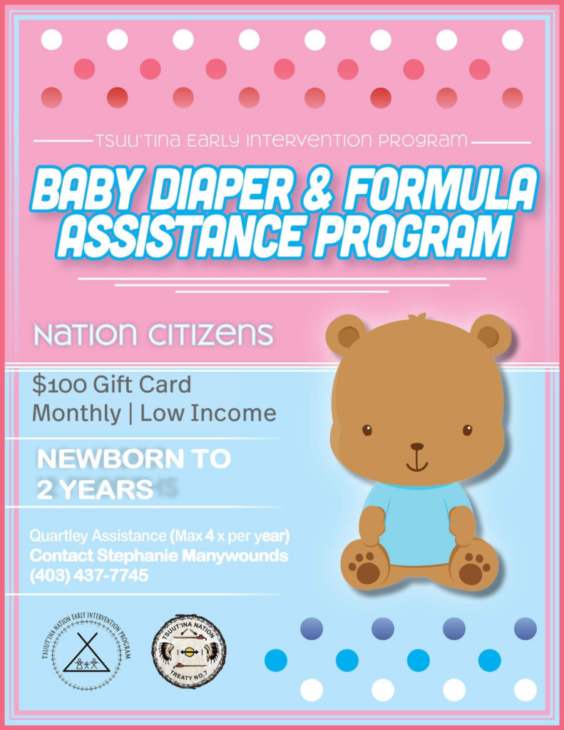 Baby Diaper & Formula Program | Tsuut’ina