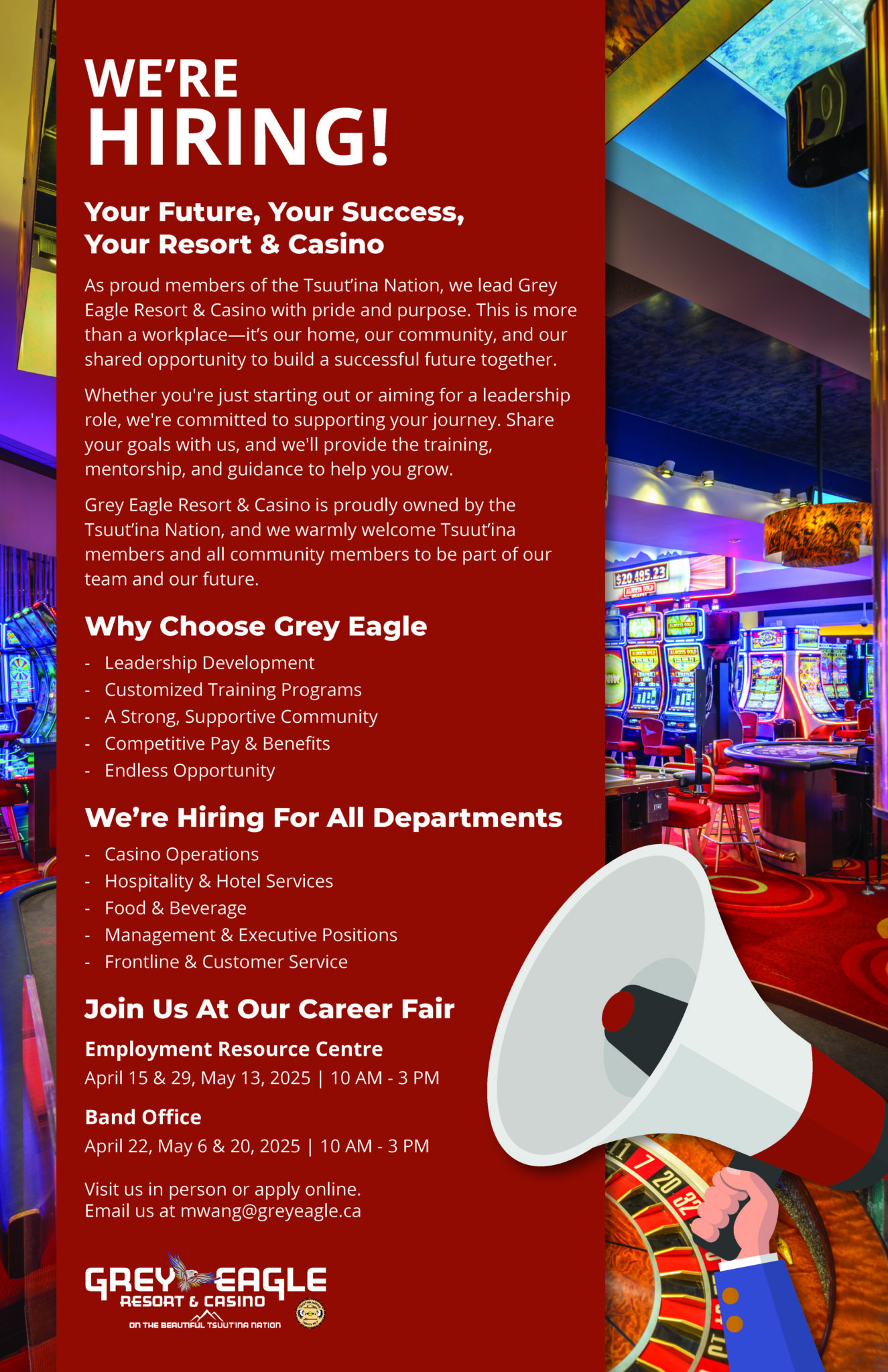 Recruitment Initiative - Job Fair | Tsuut’ina