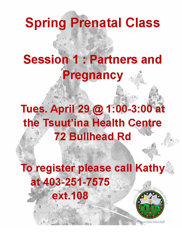 Prenatal Classes - Spring Session | Tsuut’ina