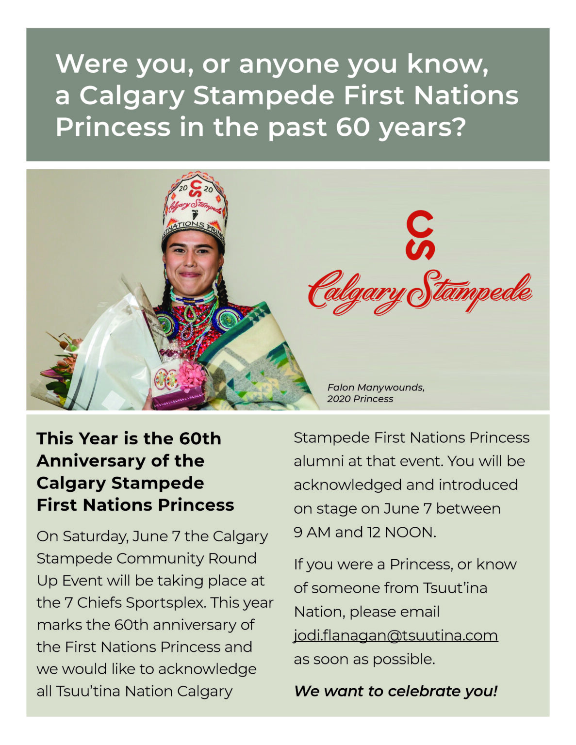 Calgary Stampede First Nations Princess Alumni | Tsuut’ina