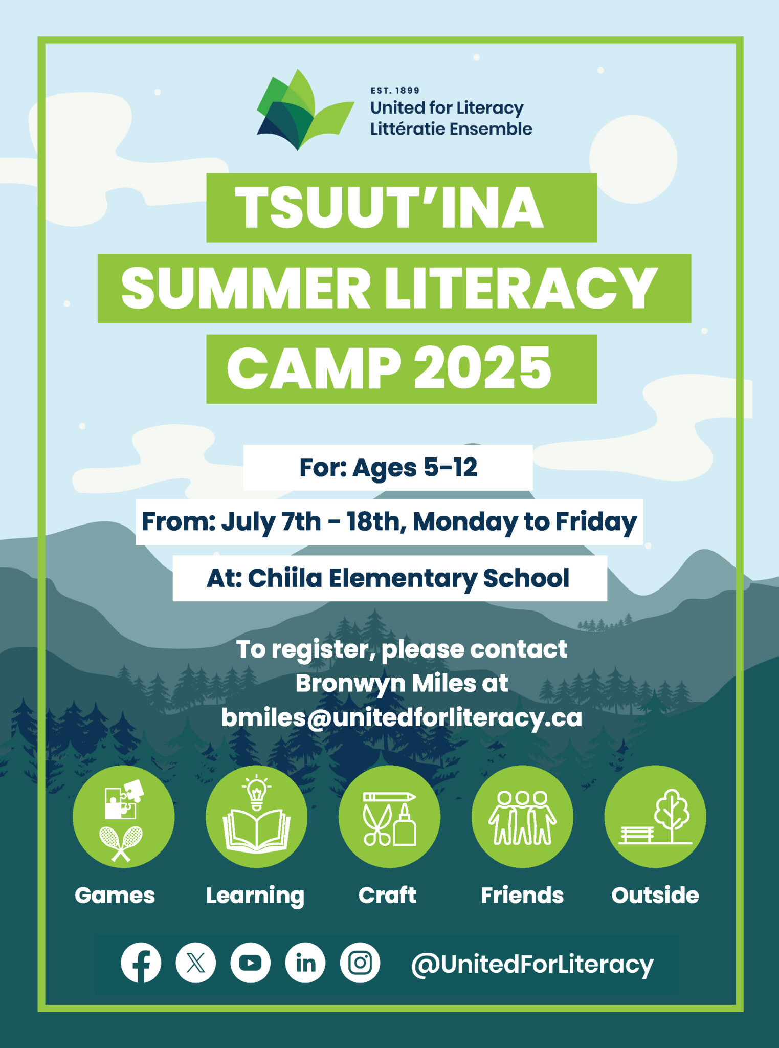 Tsuut’ina Summer Literacy Camp 2025 | Tsuut’ina