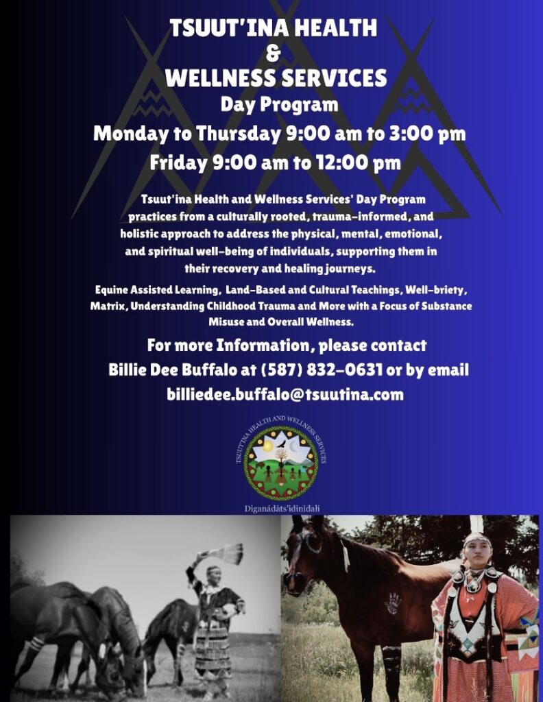 Day Program: Tsuut’ina Health and Wellness Services | Tsuut’ina