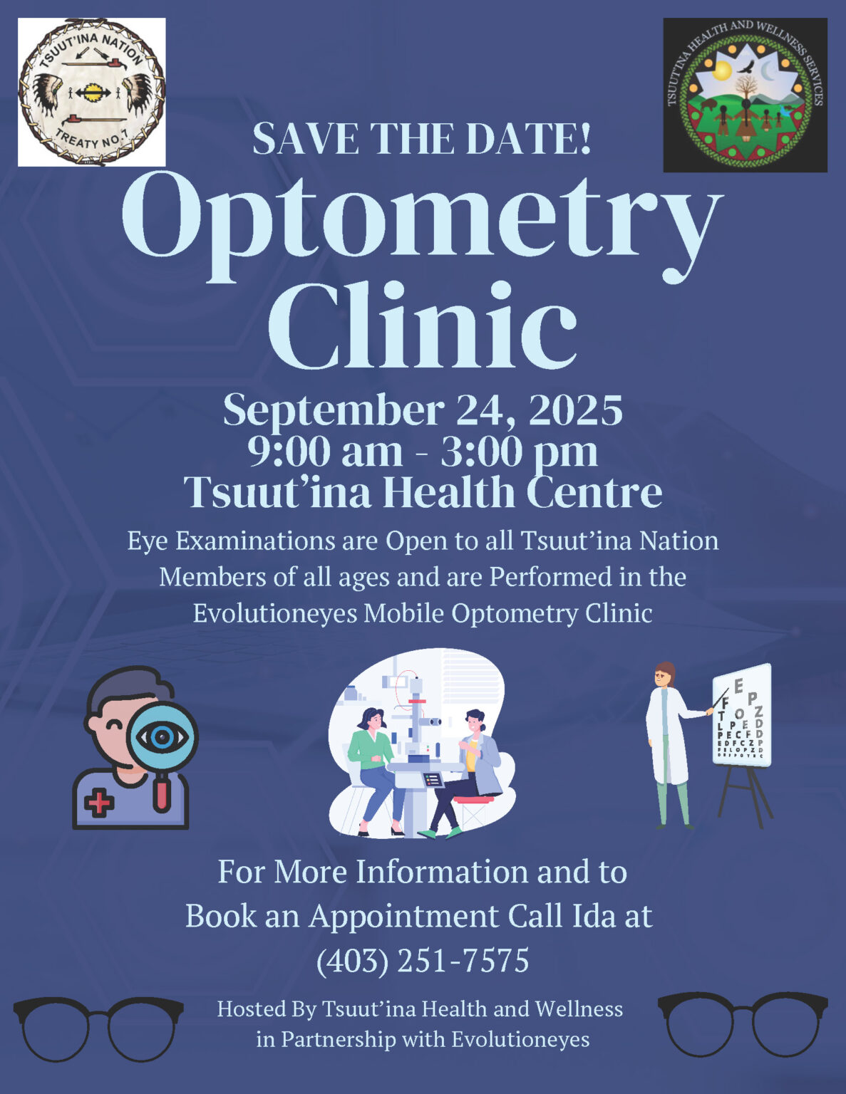 September Mobile Optometry Clinic | Tsuut’ina