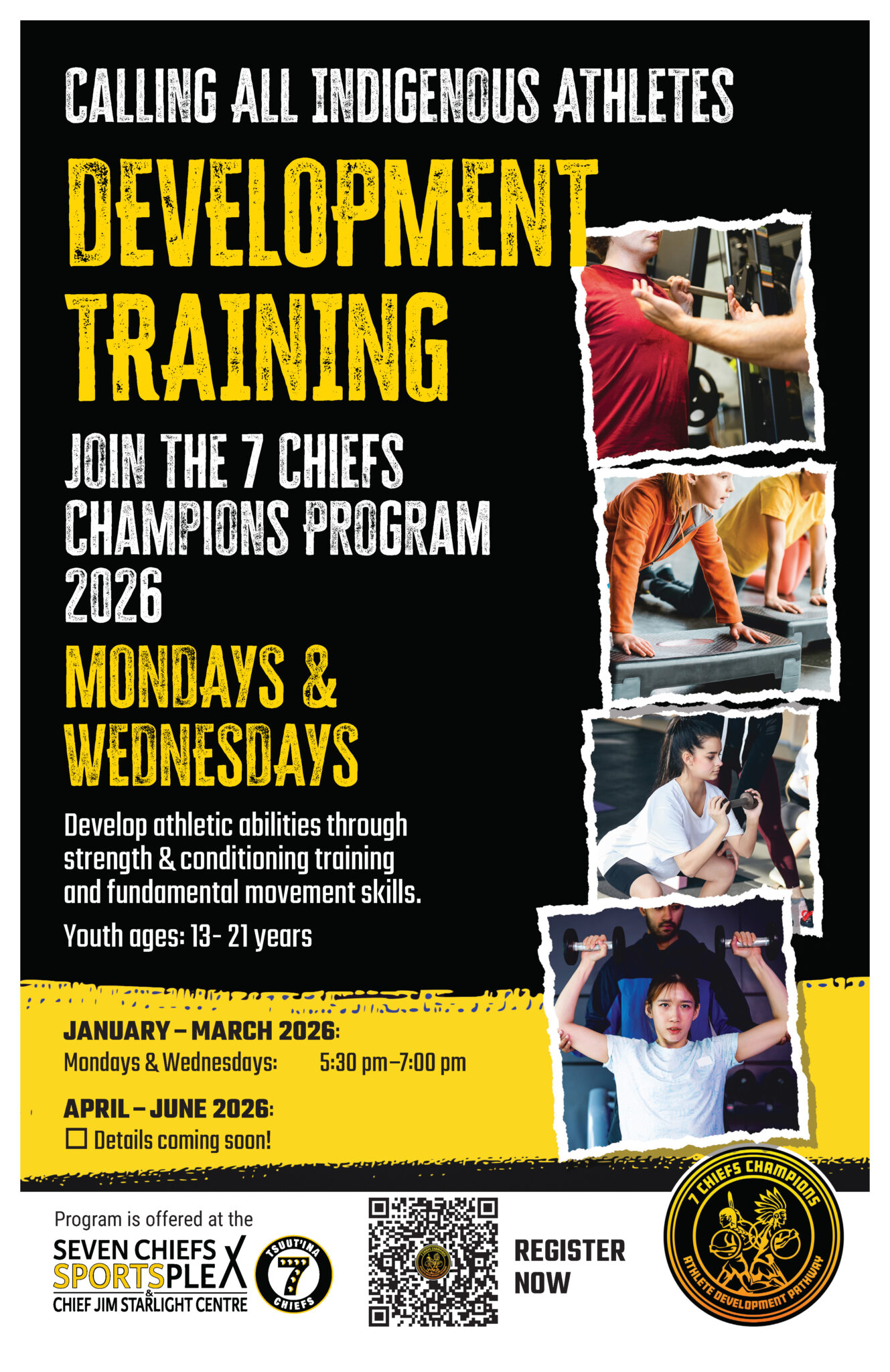 Athlete Development Training Program 2026 | Tsuut’ina