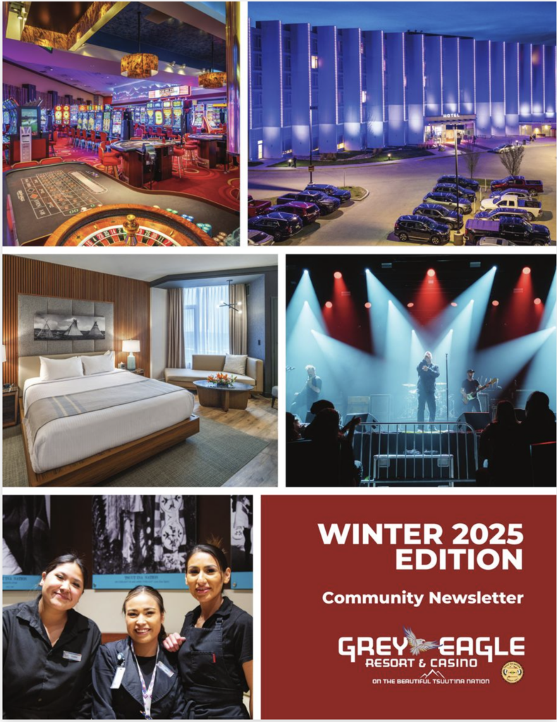 Grey Eagle Resort & Casino Winter 2025 Community Newsletter | Tsuut’ina