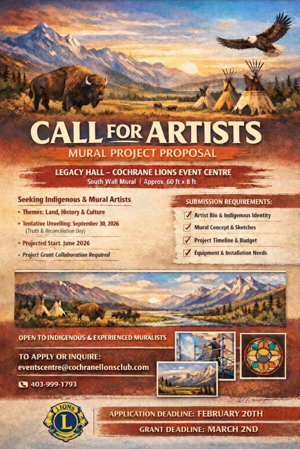 Call for Artists - Mural Project | Tsuut’ina