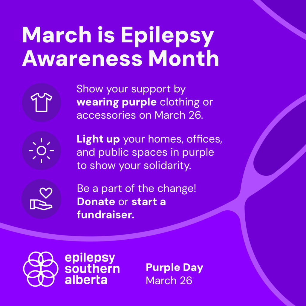 Purple Day for Epilepsy Awareness - March | Tsuut’ina